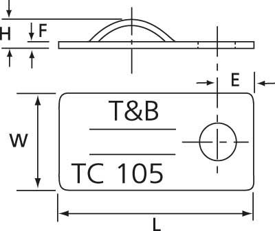 TC105 TB | Thomas & Betts TC105- CBT Company Industrial Parts ...